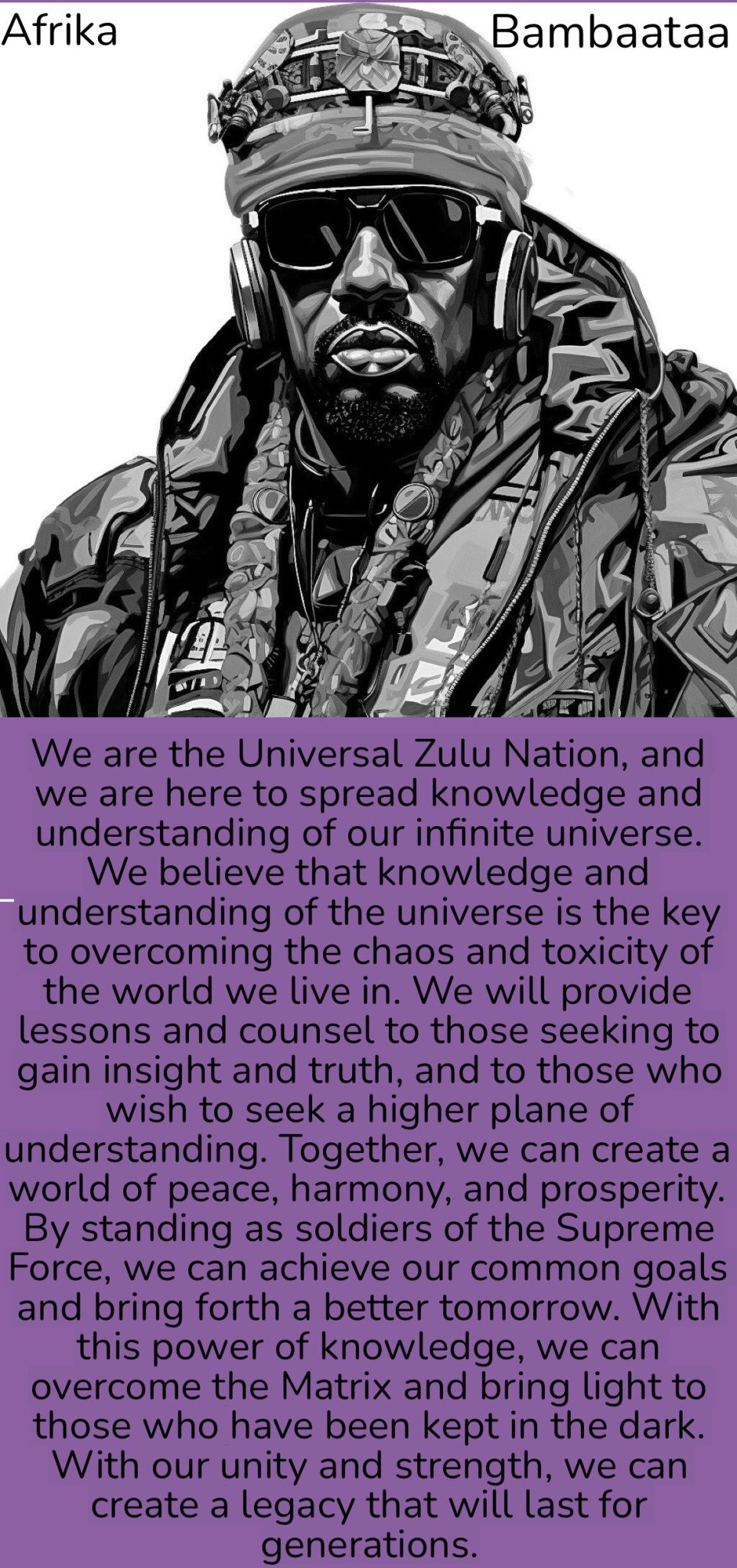 Home - Universal Zulu Nation
